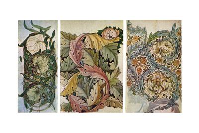 'Working Drawings by William Morris (1834-189), 1934' Giclee Print ...