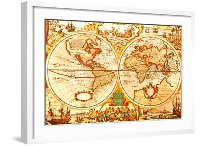 'World Antique Map' Posters - oersin | AllPosters.com
