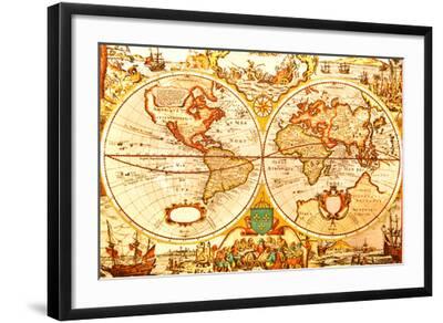 'World Antique Map' Posters - oersin | AllPosters.com