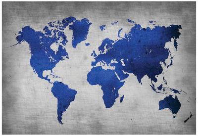 'World Map 10' Posters - NaxArt | AllPosters.com