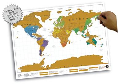 'World Map - Scratch Map Poster' Poster | AllPosters.com