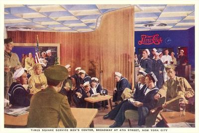 'World War II USO Center, New York City' Poster | AllPosters.com
