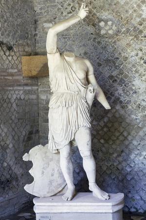 'Wounded Amazon, Roman Copy in Marble of Greek Original' Giclee Print ...