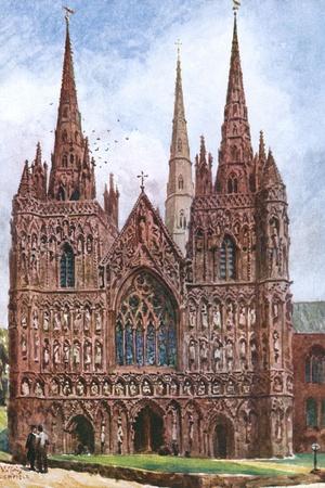 'Lichfield Cathedral 1905' Posters - WW Collins | AllPosters.com