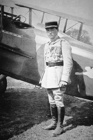 'WWI French Air Ace Sous-Lieutenant Rene Fonck, Awarded Legion d ...