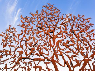 'Yad Vashem Holocaust Memorial, Partisans Panorama Memorial Tree, Mount ...