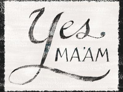 'Yes Maam v1' Art - Sue Schlabach | AllPosters.com
