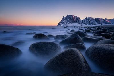 'Lofoton Beach' Photographic Print - Yongnan Li (???) | AllPosters.com