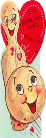 'You Bowl Me Over, Valentine' Prints | AllPosters.com