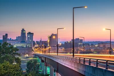 'Youngstown, Ohio, USA downtown skyline at twilight' Photo | AllPosters.com