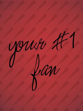 Your Number 1 Fan Print | AllPosters.com