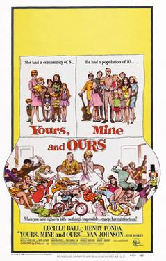 Yours, Mine and Ours (1968) Posters, Prints, Paintings & Wall Art ...