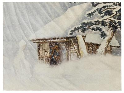 'Yuki Onna, Japanese Snow Ghost' Art - R. Gordon Smith | AllPosters.com