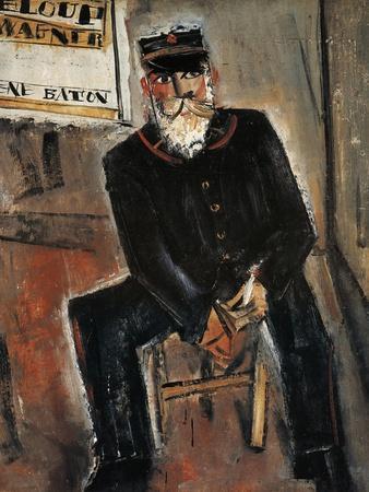 'Postman, Paris' Giclee Print - Yuzo Saeki | AllPosters.com