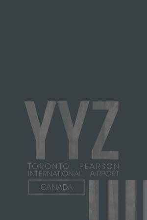 'YYZ Airport Layout' Giclee Print - 08 Left | AllPosters.com