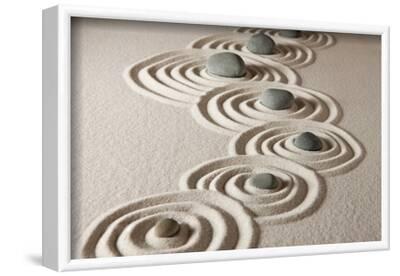 'Zen Stones' Photographic Print - og-vision | AllPosters.com