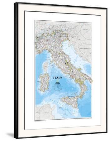 Maps of Italy, Posters and Prints at Art.com