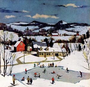 Ice Skating, Posters and Prints at Art.com