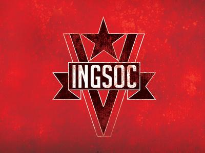 '1984 INGSOC Big Brother Political Flag Poster' Posters - | AllPosters.com