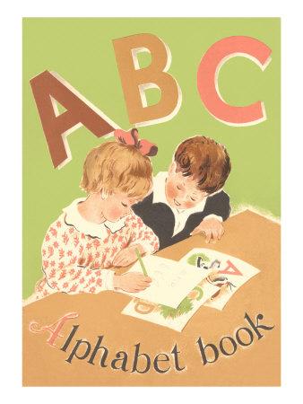 ABC Alphabet Book Cover Prints at AllPosters.com