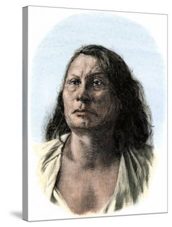 'Chief Gall, a Sioux Leader in the Battle of Little Big Horn' Giclee ...