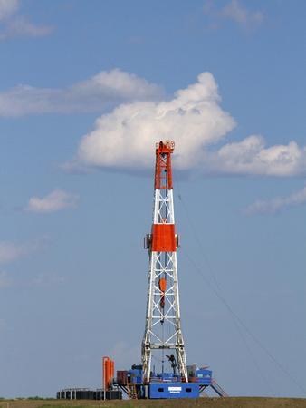 'Patterson Uti Oil Drilling Rig Along Highway 200 West of Killdeer ...