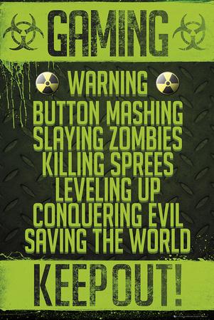 Keep Out Poster