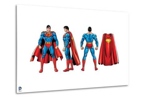 Justice League: Superman; Front, Side, and Back View, and Cape Poster ...
