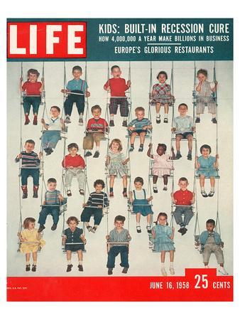 'LIFE Kids-Recession Cure 1958' Poster | AllPosters.com