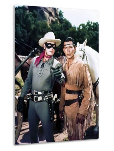 Lone Ranger Clayton Moore Portrait in Black and White Photo by Movie ...