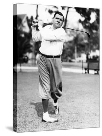 'New York Yankees. Yankees Outfielder Babe Ruth Playing Golf, Early ...
