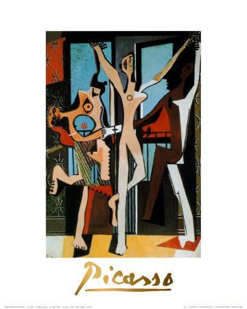 'Three Dancers, c.1925' Prints - Pablo Picasso | AllPosters.com