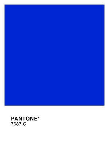 オールポスターズの Pantone「Pantone Color 7687 C」高品質プリント