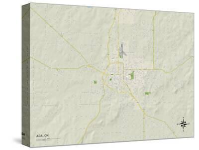 Political Map of Ada, OK Prints at AllPosters.com