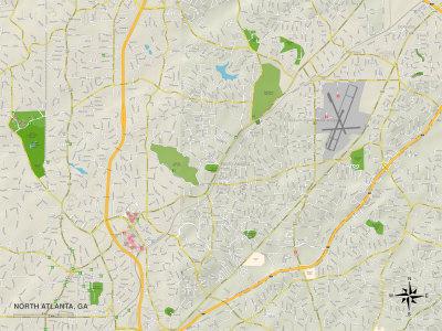 Map Of North Georgia And Atlanta Area