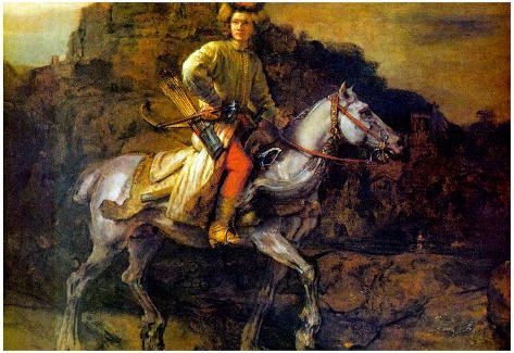 Rembrandt The Polish Rider Art Print Poster Posters - AllPosters.ca