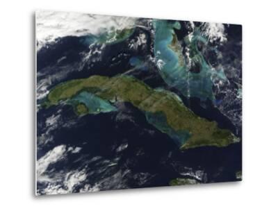 'Satellite View of Cuba' Photographic Print | AllPosters.com