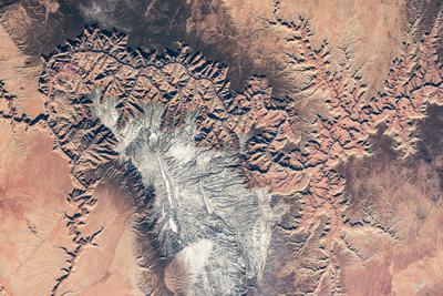 Satellite view of Grand Canyon, Arizona, USA Photographic Print at ...