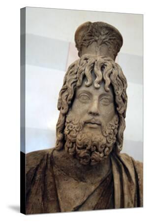 'Statue of Serapis, Greco - Egyptian God of the Underworld ...
