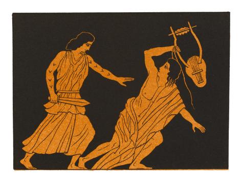 The Death of Orpheus Giclee Print at AllPosters.com