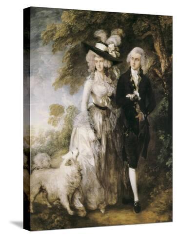 Mr and Mrs William Hallett ('The Morning Walk') Art by Thomas ...