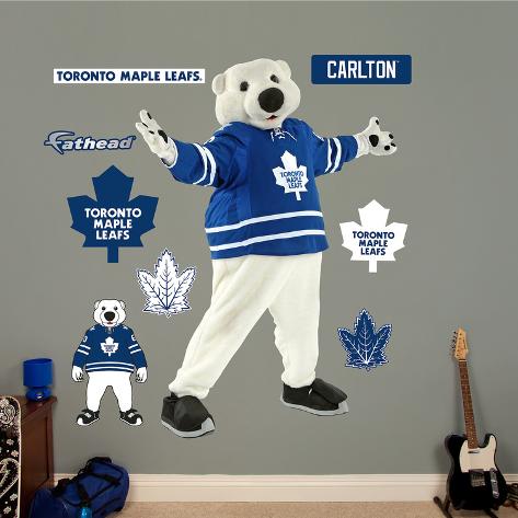 Toronto Maple Leafs Mascot - Carlton Wall Decal at AllPosters.com