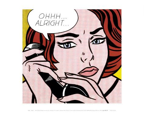 Ohhh...Alright..., 1964 Posters by Roy Lichtenstein at AllPosters.com