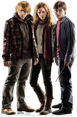 'Harry Potter and the Deathly Hallows - Group - Harry, Hermoine and Ron ...