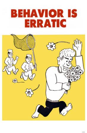 Behavior is Erratic Masterprint at AllPosters.com