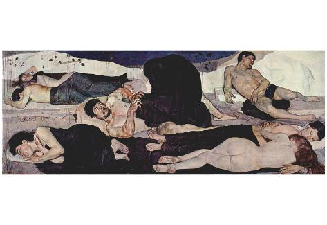 'Ferdinand Hodler (The night) Art Poster Print' Posters | AllPosters.com