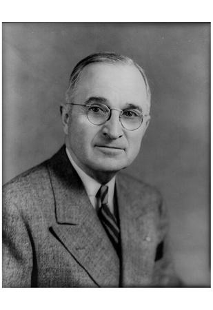 'President Harry S Truman (Portrait) Art Poster Print' Prints ...