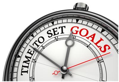 Time To Set Goals Concept Clock Posters by donskarpo at AllPosters.com