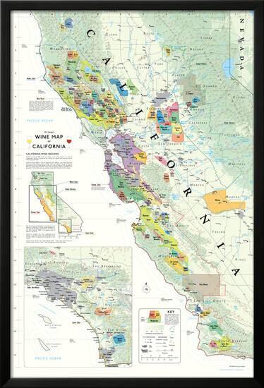 California Wine Maps