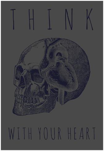 Think with Your Heart - Tone on Tone Posters at AllPosters.com